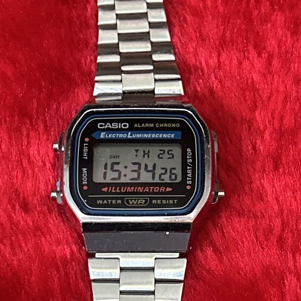 Casio A168 Silver Watch. A Classic! | WatchCharts Marketplace