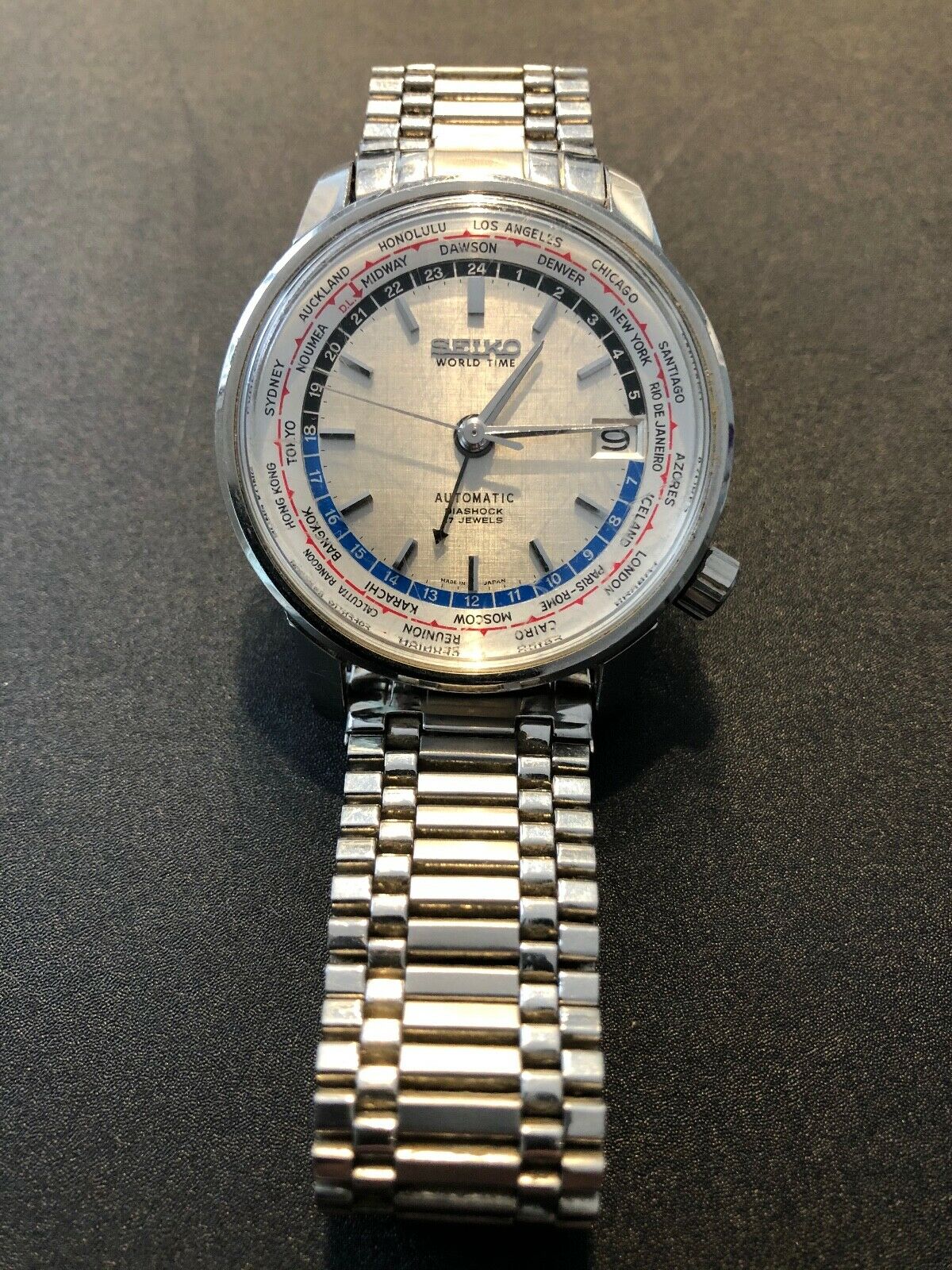 Seiko World Time Watch Model 6217-7000 Vintage | WatchCharts Marketplace