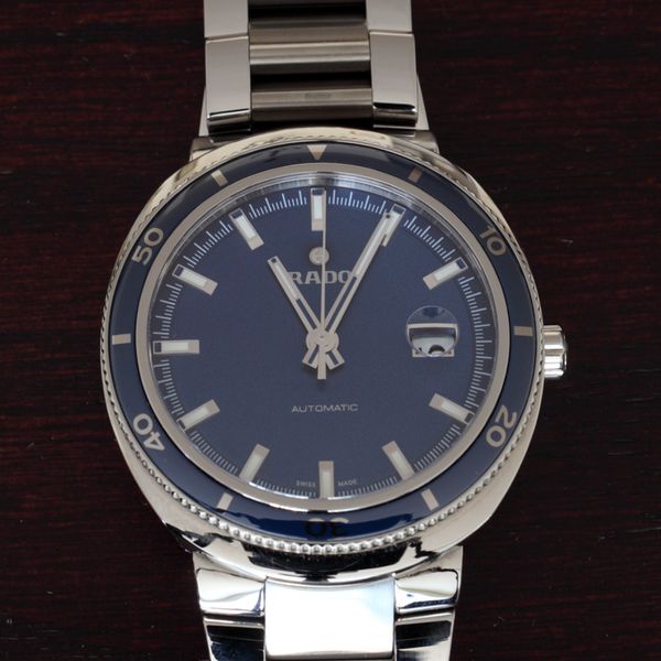 Rado D-Star 200 (New model) - blue dial, ceramic bezel | WatchCharts