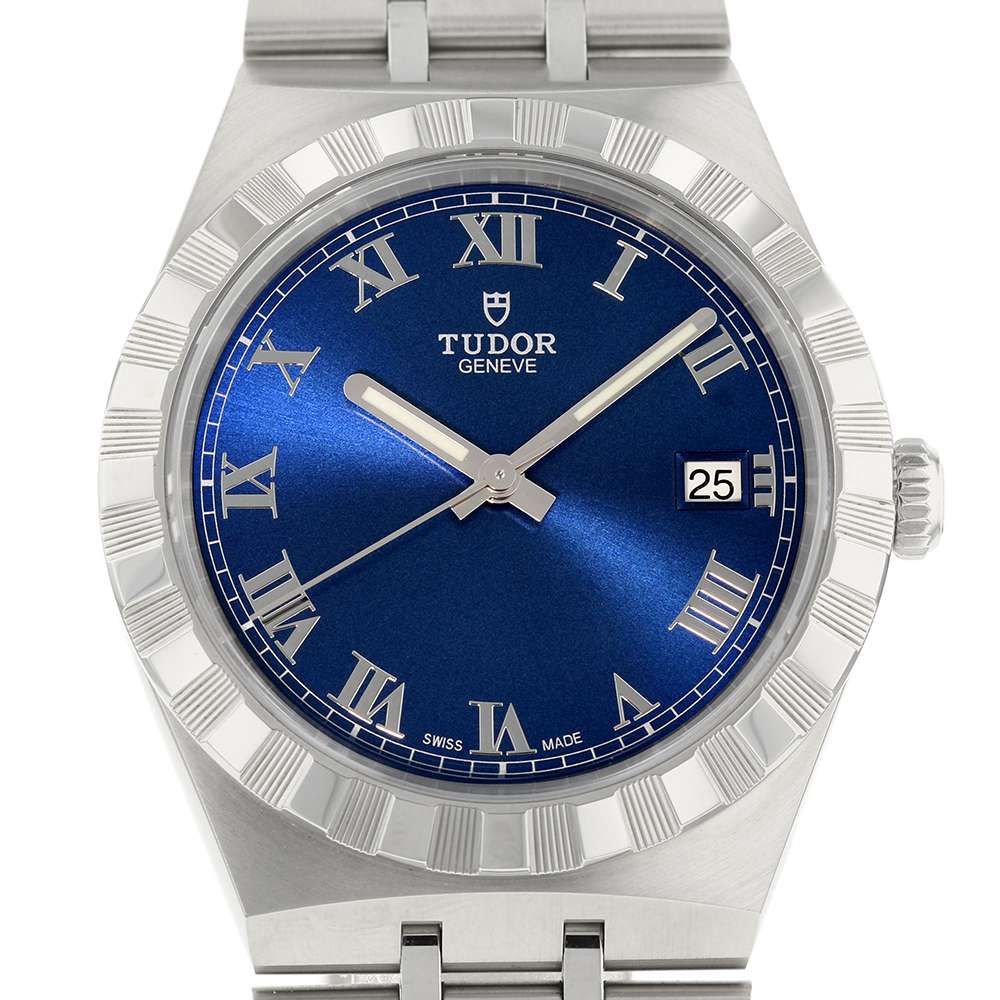 Tudor Royal Date 28500 TUDOR Watch Blue Dial Tudor [Security Guarantee ...