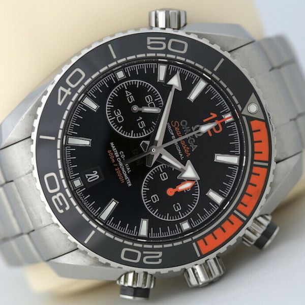 Omega Seamaster Planet Ocean - 46mm Chronograph Co-Axial Watch (2018 ...
