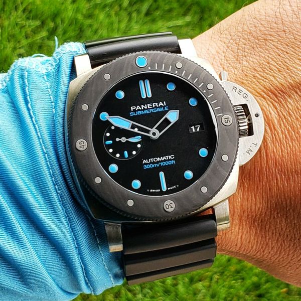 LNIB PAM799 PAM00799 Panerai 1950 Carbotech Submersible Luminor BMG ...