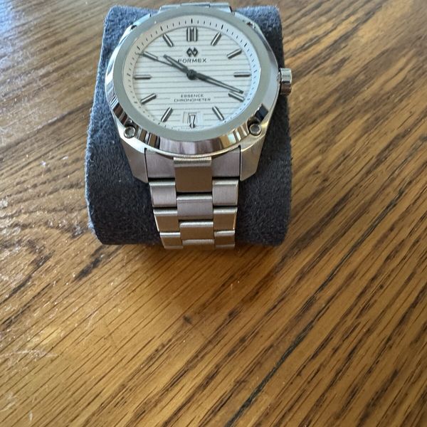 Formex Essence 39 Automatic Chronometer Watch COSC White Dial ...