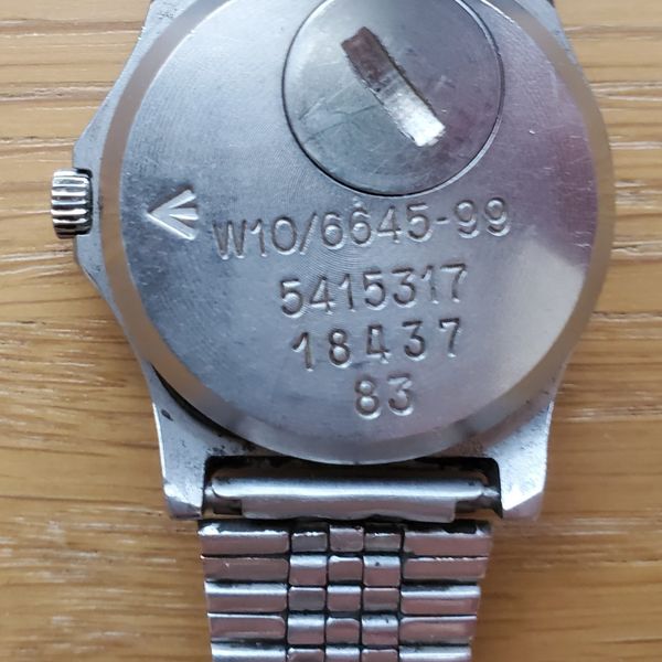CWC g10 military quartz watch issued 1983 | WatchCharts Marketplace
