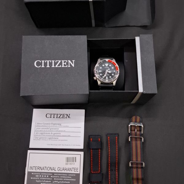 Citizen BN0150-10E Promaster Automatic Watch + Geckota NATO & ZULUDIVER ...
