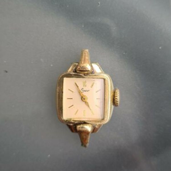 LACO Wristwatch Old Vintage Ladies Watch Manual Winding Roll Gold 20 ...