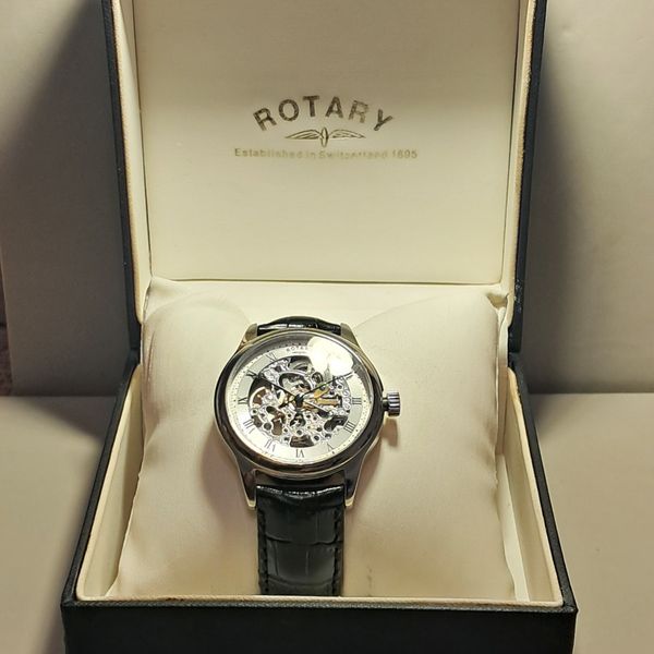 Rotary GS02518/06/12862 Skeleton Dial With Analogue Display ...