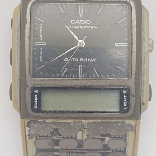 Vintage Casio Dual Time Databank ABC-31 2332 Japan Mov't | WatchCharts ...