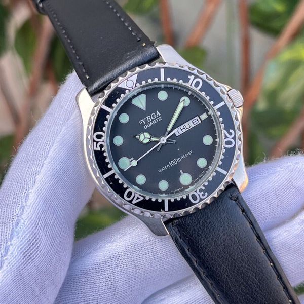 Vintage Citizen Vega Diver 100M Quartz Japan Made Men’s Watch 3J00 ...