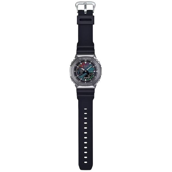 Casio G-Shock Analog-Digital Brick Rainbow Dial Men's Watch GM2100BRW ...