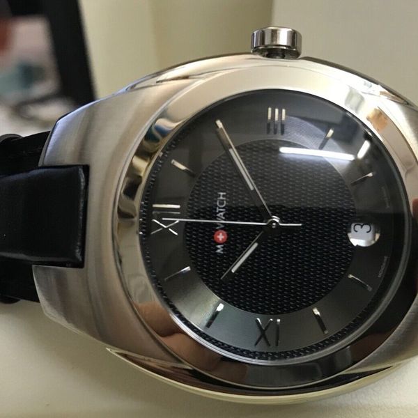 Elegant Luxury Men's Watch M-WATCH by MONDAINE Swiss Made Stainless ...