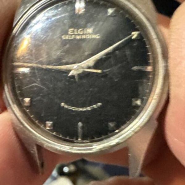 ELGIN DuraPower Wristwatch ShockMaster anti-magnetic automatic water ...