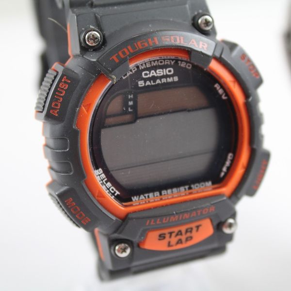 Mens Assorted Casio Tough Solar Digital Watches Quartz UNTESTED x 2 ...
