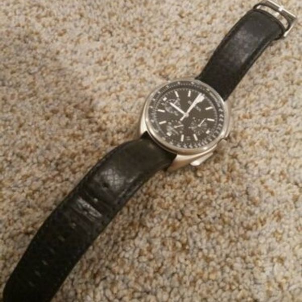 Bulova 96B251 Moon Apollo Lunar Pilot Special Edition Men Watch - Black ...