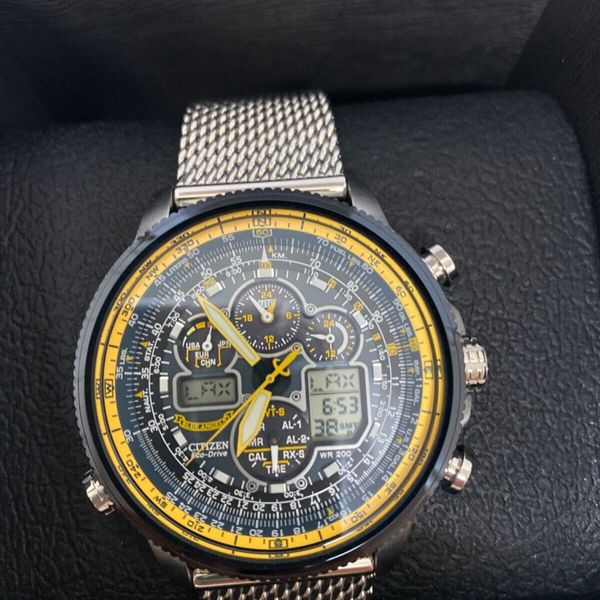 Citizen Promaster Navihawk A-T Blue Angels JY8031-56L UTC Perpetual ...