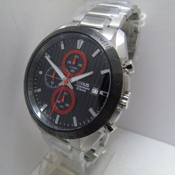 LORUS by SEIKO MENS CHRONOGRAPH WATCH *EX-DISPLAY* *PLAIN BOX INCLUDED ...