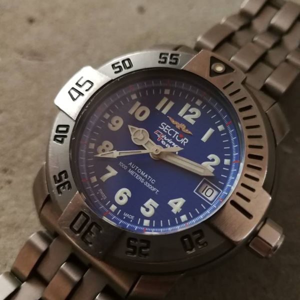 FS: Sector Diving Team 1000m Titanium Diver Watch | WatchCharts