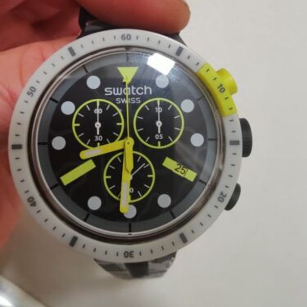 Swatch Watch Big Bold Escapedesert Checkpoint | WatchCharts Marketplace
