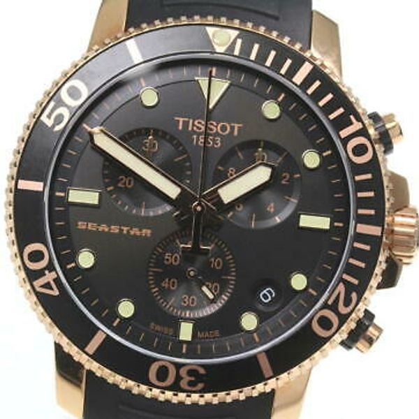TISSOT Seastar T120.417.37.051.00 Chronograph Quartz Men's Watch_595012 ...