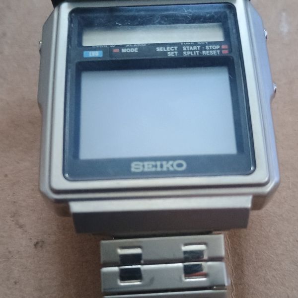 Vintage Seiko M354-5019 James Bond â Moonrakerâ Memory Bank Watch Japan ...