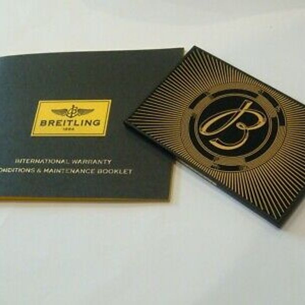 BREITLING International Electronic Digital Warranty Card and ...