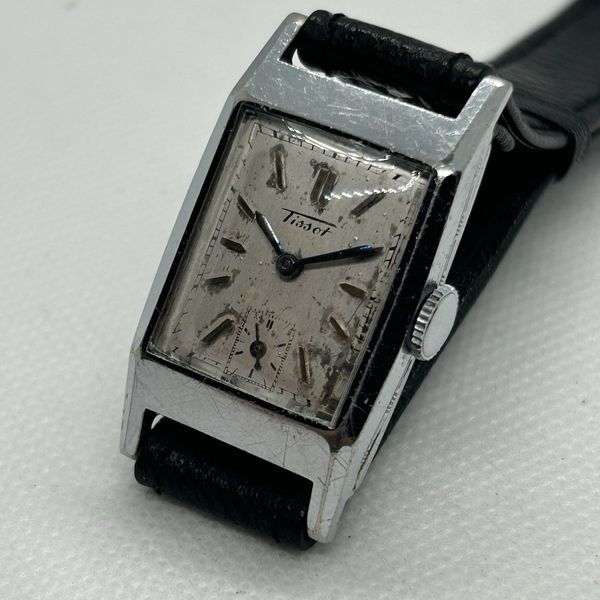 1932 Vintage Tissot Antimagnetique Mens Tank Art Deco watch Cal 20 ...