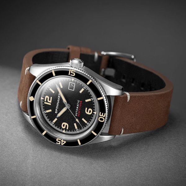 Spinnaker Menâ s Fleuss Automatic Watch â Model SP-5055 | WatchCharts ...