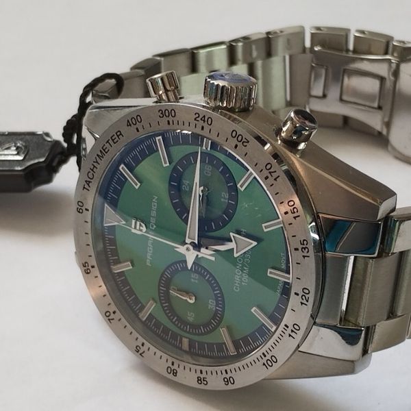 Pagani Design PD-1766. Classic Chronograph. The condition is very close ...