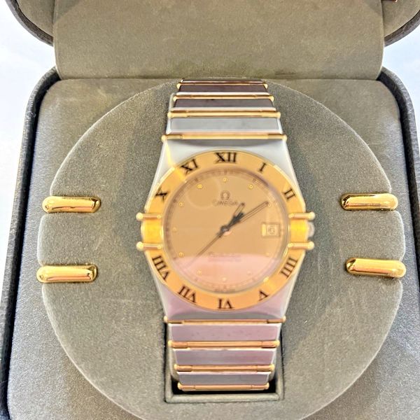 Omega Constellation Men's Watch Vintage Gold and Stainless Steel ...