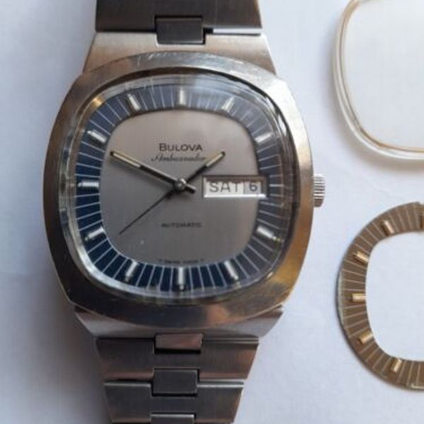 RARE VINTAGE BULOVA AMBASSADOR AUTOMATIC WATCH | WatchCharts Marketplace