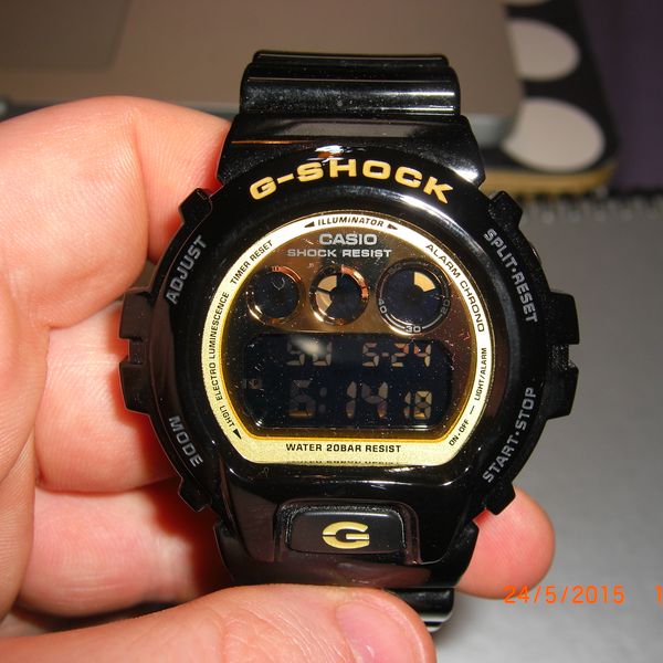 Caso G-Shock Black & Gold (DW-6900CB-1ER) Stunning!! | WatchCharts