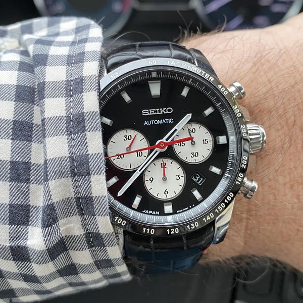 FS: Seiko SAGK003 Brightz Ananta Phoenix Chronograph 8R28 Column wheel ...