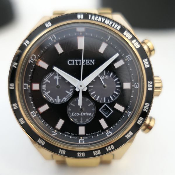 Citizen Eco Drive B620 Chronograph Gents Watch - Boxed with Papers ...