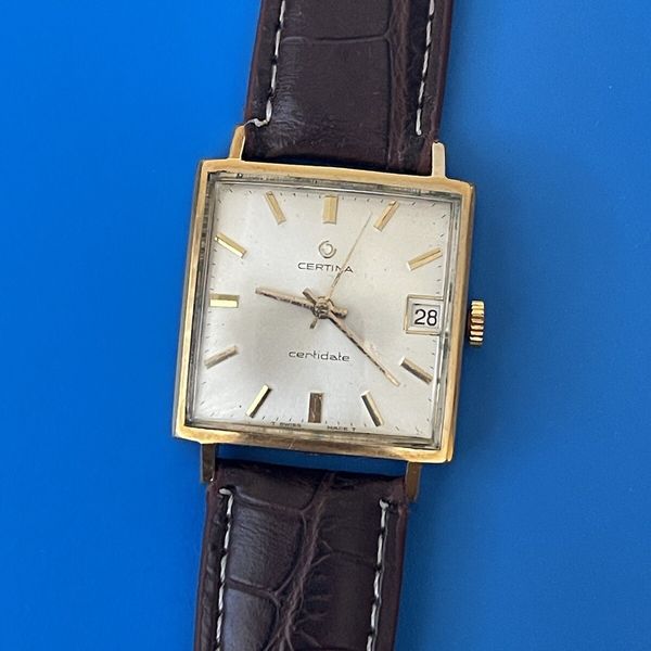 CERTINA certidate vintage Swiss Watch Cal. Certina 25-661 | WatchCharts ...