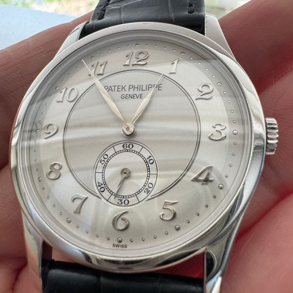 Patek Philippe Calatrava - 5196P Platinum Full Set | WatchCharts ...