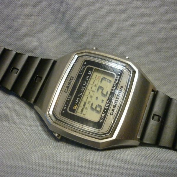 RARE!! 1970'S CASIO CASIOTRON MOD S-20 ALL STAINLESS STEEL DIGITAL WATCH | WatchCharts