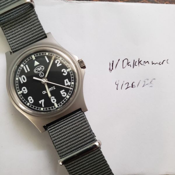[WTS] CWC G-10 Quartz 185$ | WatchCharts Marketplace