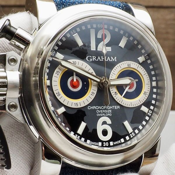 Graham Chronofighter Overlord Mark II 90% LN No Reserve! 10k Retail ...