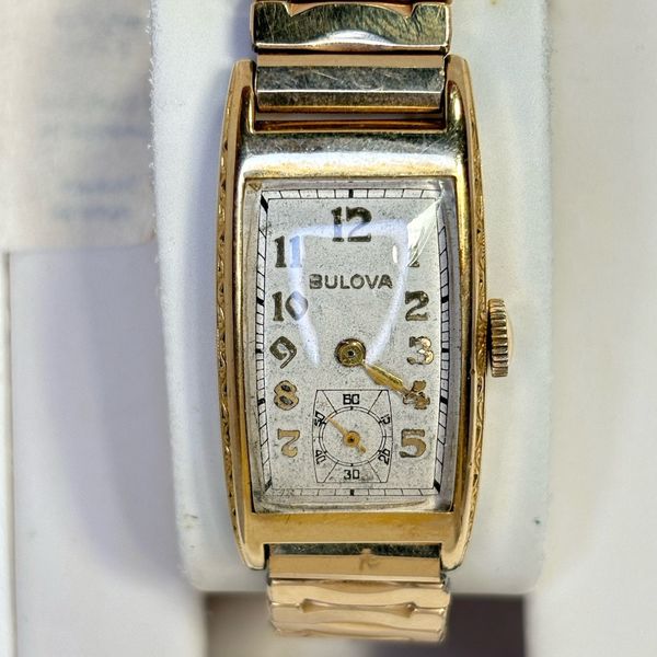 Bulova Minuteman 10KGF Watch, 1930s Genuine Vintage Style, 10KGF ...