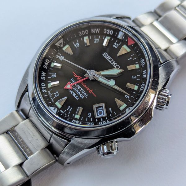 [WTS] Seiko SBCJ019 Titanium GMT Alpinist, 8F56 Perpetual Calendar (one ...