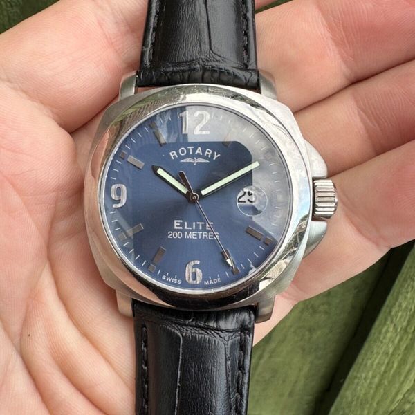 GENTS ROTARY ELITE 200 METRES WATCH | WatchCharts Marketplace