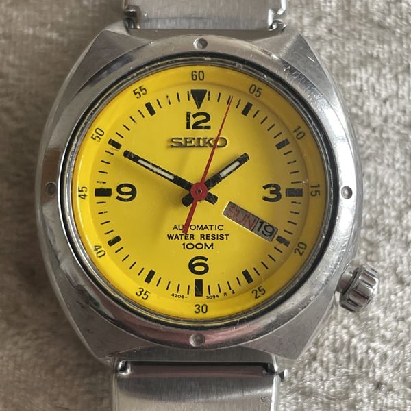 Ladies SEIKO S-WAVE 4206-3094 Automatic Day Date Divers Watch ...
