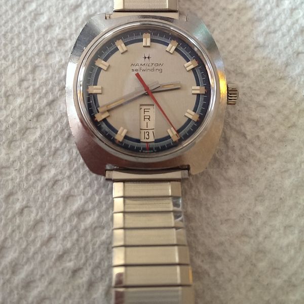 FS: Vintage 1970's Men's S/S Hamilton Automatic Watch GREAT LOOKING ...