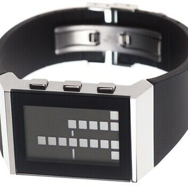 Lexon watch e8 lcd display bar men designer digital clock new ...
