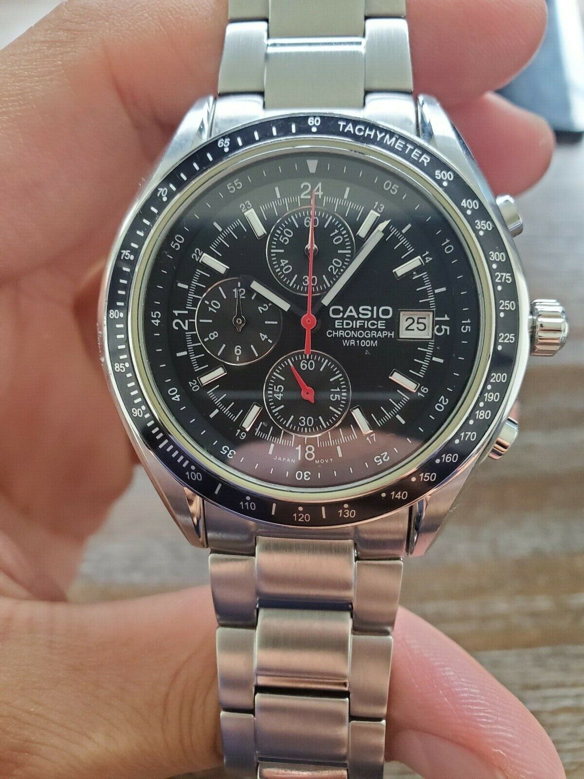 CASIO EDIFICE EF503D-1AV QUARTZ CHRONOGRAPH WATCH | WatchCharts