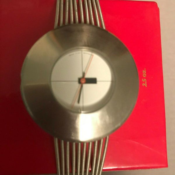 Unique Mondaine Swiss Watch "Disco" Designed by Mario Botta, Stainless ...