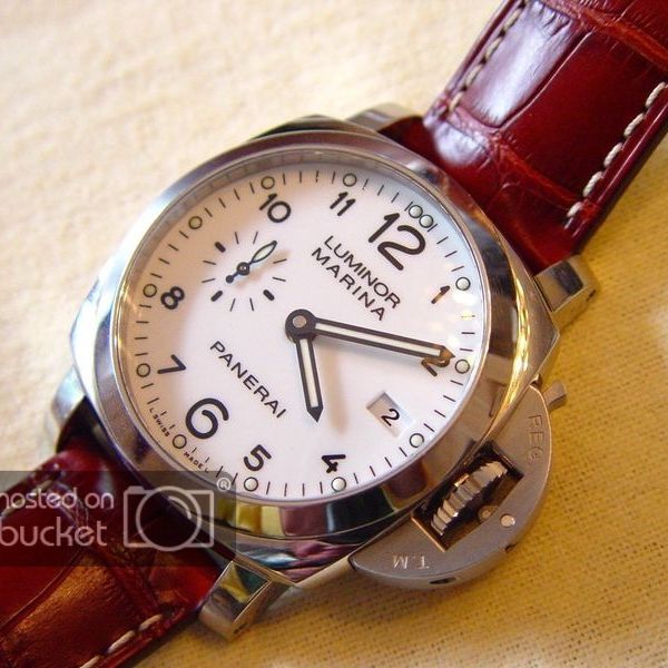 FS- Panerai Luminor Marina 1950 PAM 523 (white) | WatchCharts Marketplace