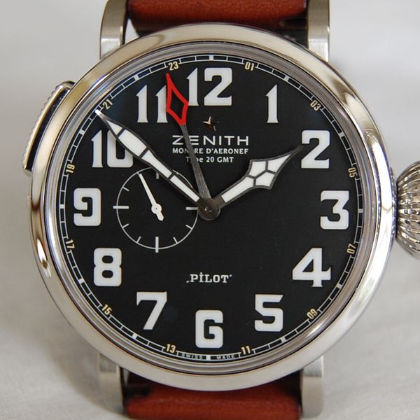 FS: ZENITH PILOT TYPE 20 GMT (New Price Reduction) FULL SET ...