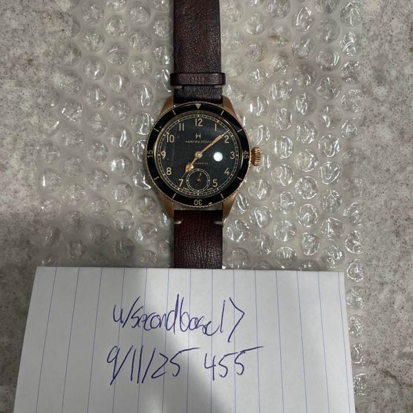 [WTS] Hamilton Pilot Pioneer Bronze 43 - $600 plus shipping ...