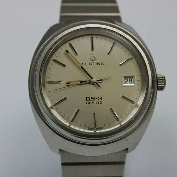 Certina DS-3 Quartz with Original Certina Bracelet | WatchCharts